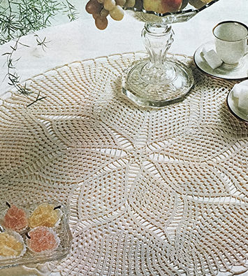 Hekel vir jou tafel: deel 2 | rooi rose