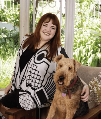 Ruby & Roach ryg toekennings in | rooi rose